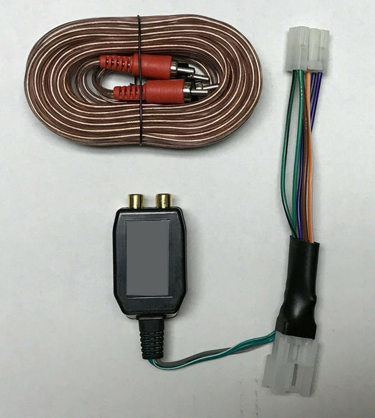 Toyota Lexus Scion Factory OEM Radio Add A Sub Amp Amplifier Plug & Pl ...